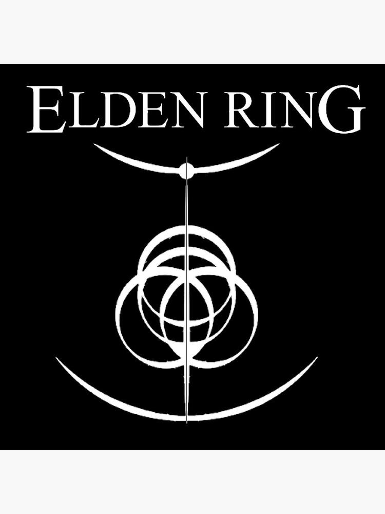 "Elden ring logo simple" Photographic Print by Daginman | Redbubble