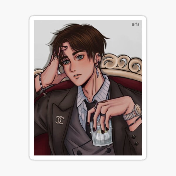 "Mr. Boss Jaeger" Sticker by aerha | Redbubble