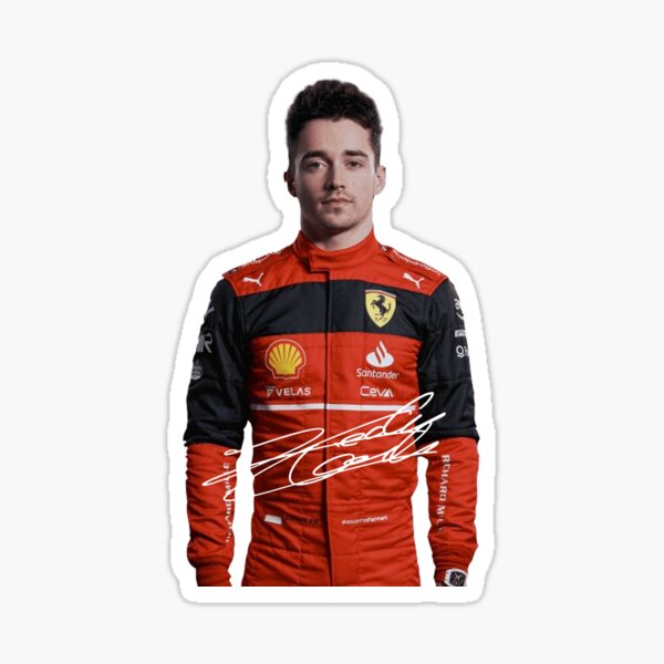 "Charles Leclerc" Sticker by deulivalin44 | Redbubble