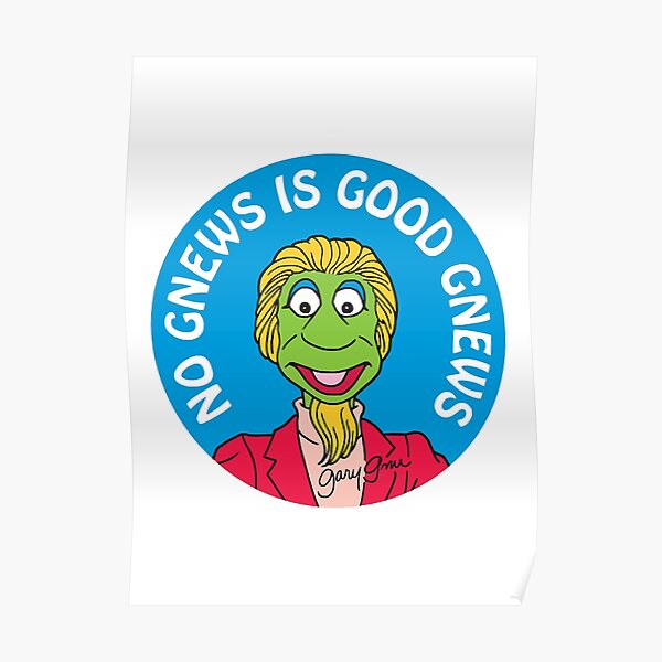 "Gary Gnu - Great Space Coaster " Poster for Sale by nduc332 | Redbubble