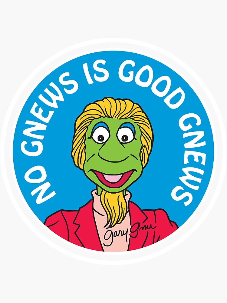 "Gary Gnu - Great Space Coaster " Sticker for Sale by nduc332 | Redbubble