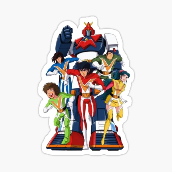 "Voltes V" Sticker by mjpo21 | Redbubble