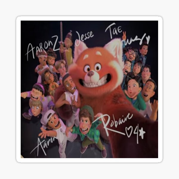 "Turning Red, turning Red Movie " Sticker for Sale by Norastore456 ...