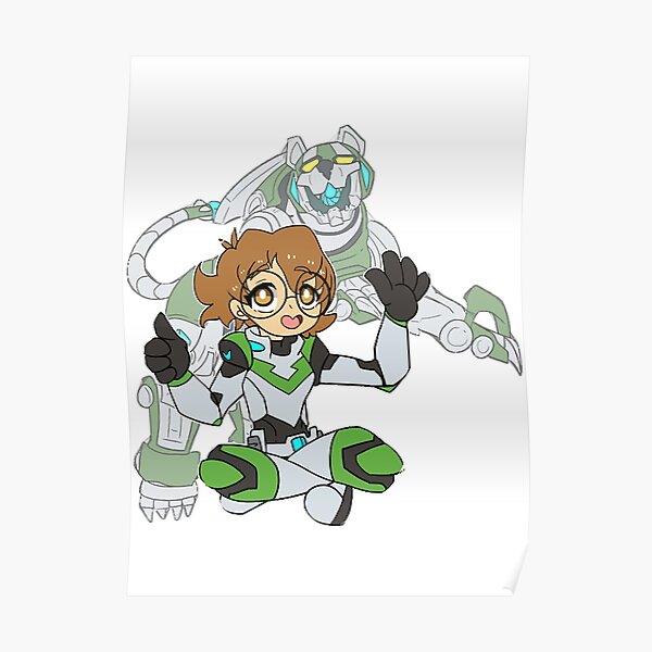 "Voltron Green Lion Pidge " Poster for Sale by 3LtsvyxF | Redbubble