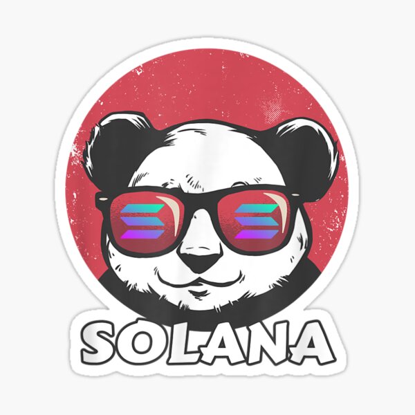 "Solana cryptocurrency - Solana SOL" Sticker by Berini | Redbubble