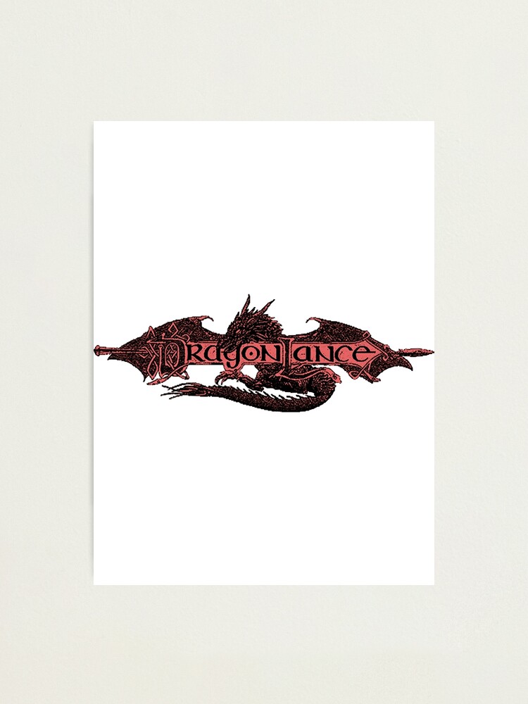 "dragonlance logo " Photographic Print by HHgmzw7 | Redbubble
