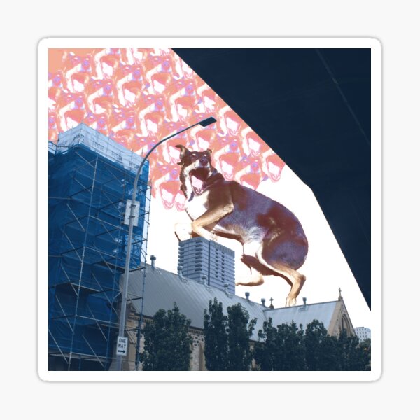 "godzilla mirage dog 1" Sticker by Henry-Hank | Redbubble