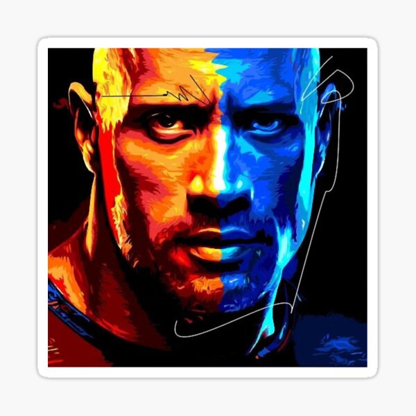 "Dwayne Men Best Johnson" Sticker for Sale by CaSousa1809 | Redbubble