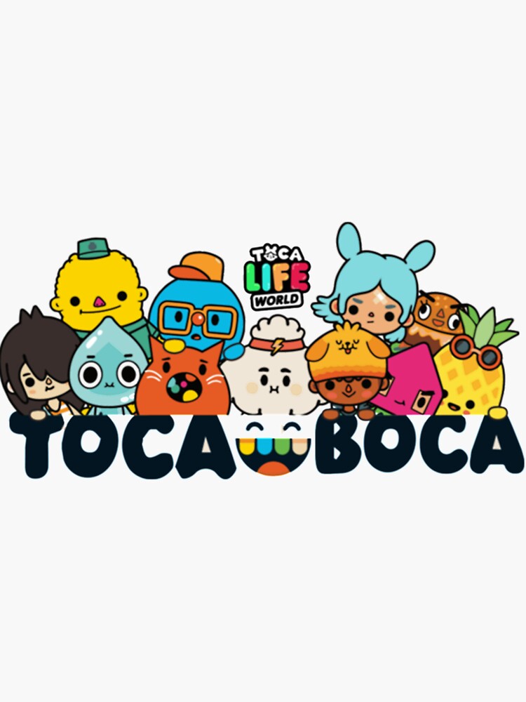 Pegatina «toca boca» de GlitterNGrainCo | Redbubble