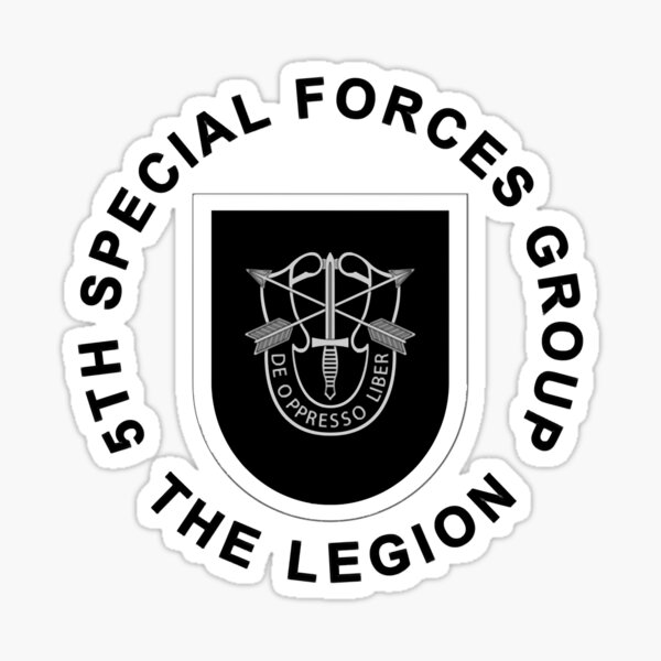 "5th Special Forces Group" Sticker by NakaGomo | Redbubble