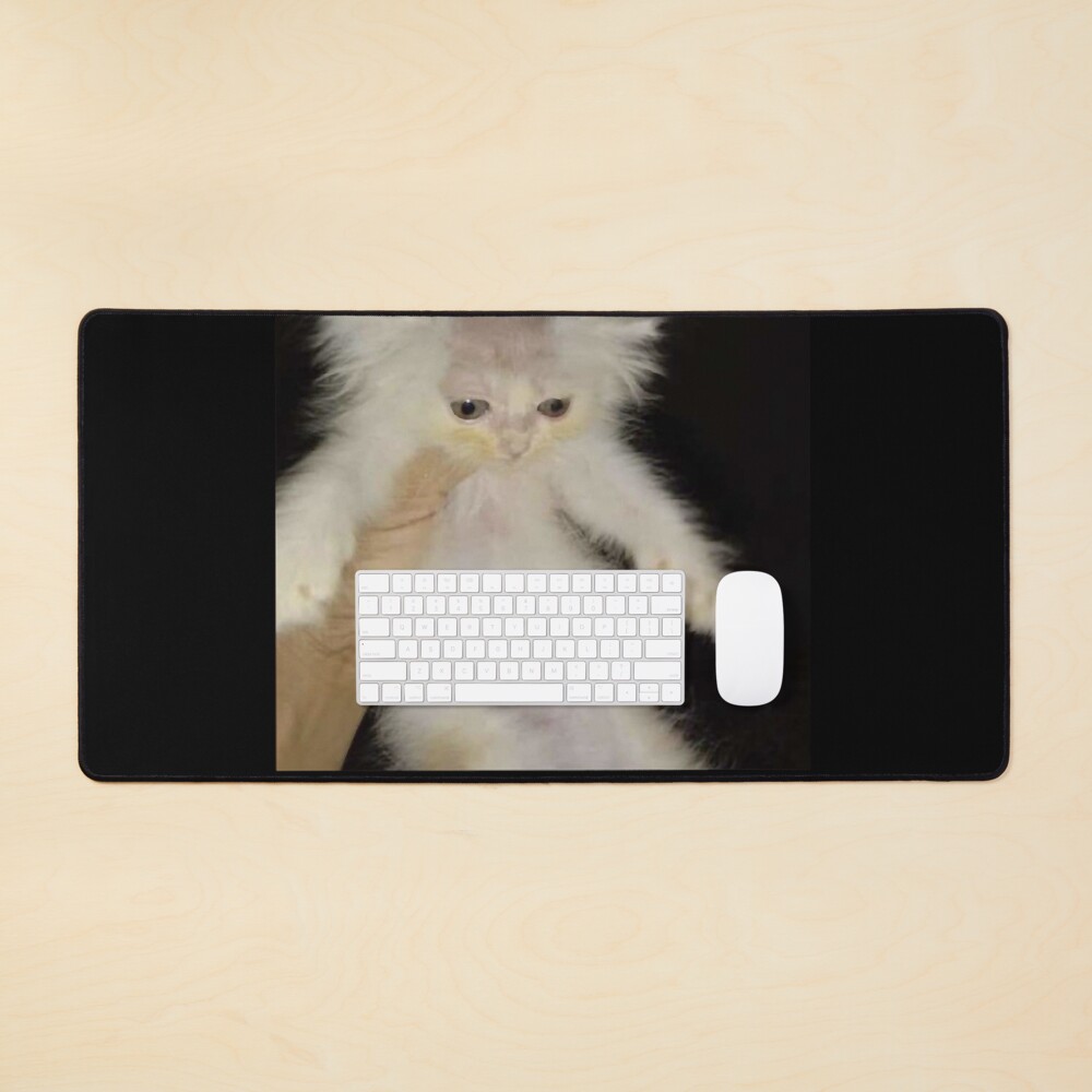 "bald cat meme" Poster for Sale by nainoalequan | Redbubble