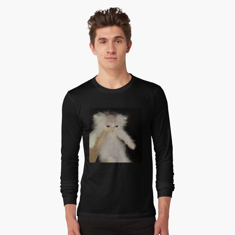 "bald cat meme" Poster for Sale by nainoalequan | Redbubble