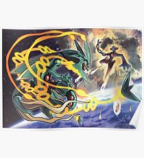 Rayquaza Posters | Redbubble