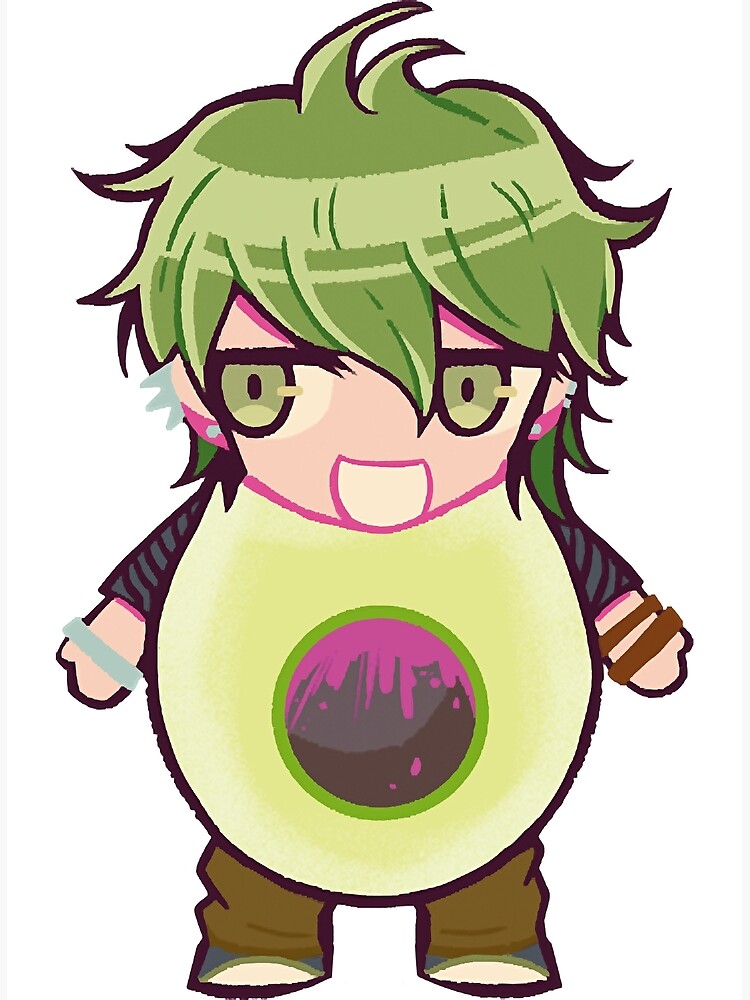 "Rantaro Amami (avocado) " Poster for Sale by rongkien37723 | Redbubble