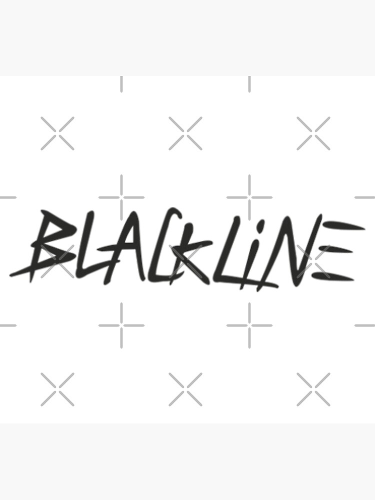 "BLACKLINE LOGO" Poster for Sale by Racingdecals | Redbubble