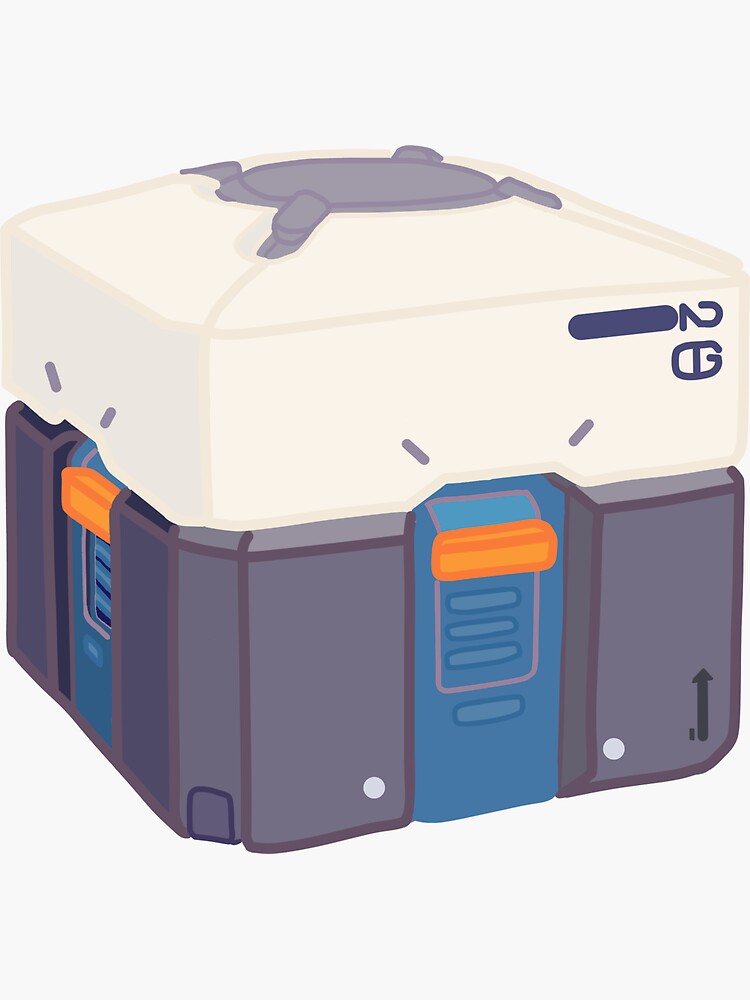 "Loot Box" Sticker for Sale by GroaningRoses | Redbubble