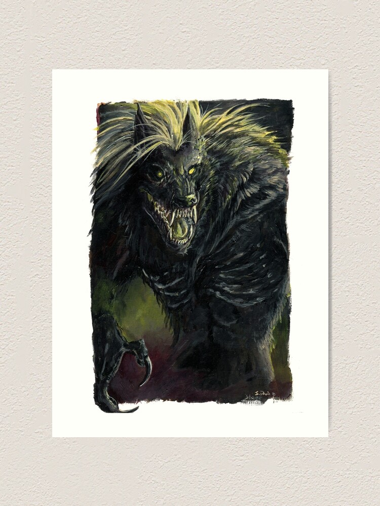 "Undead Werewolf" Art Print by drakhenliche | Redbubble