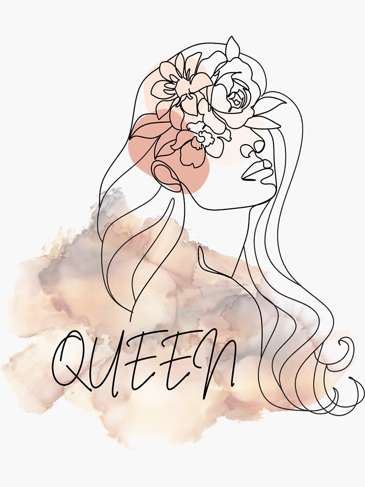 "Queen My Style" Sticker by DevKn | Redbubble