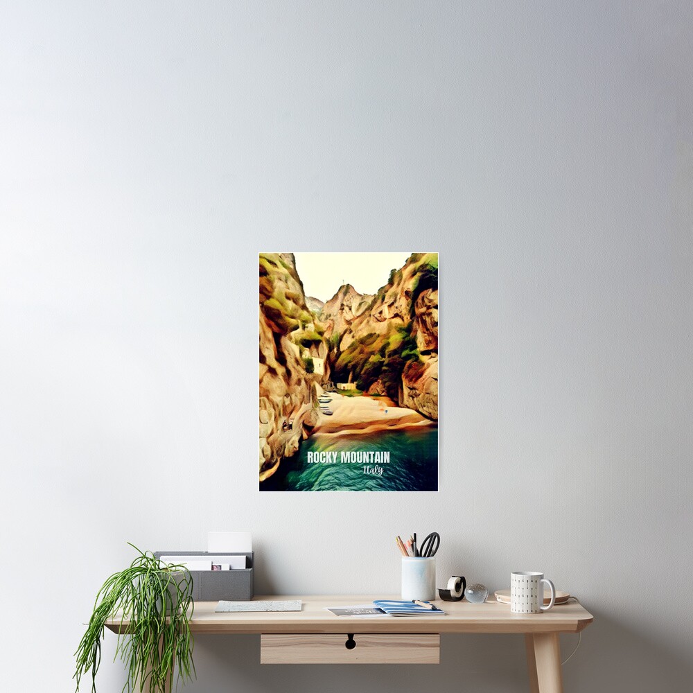 "Dolomites alps ROCKY MOUNTAIN Italy Pale Mountains | Illustration ...