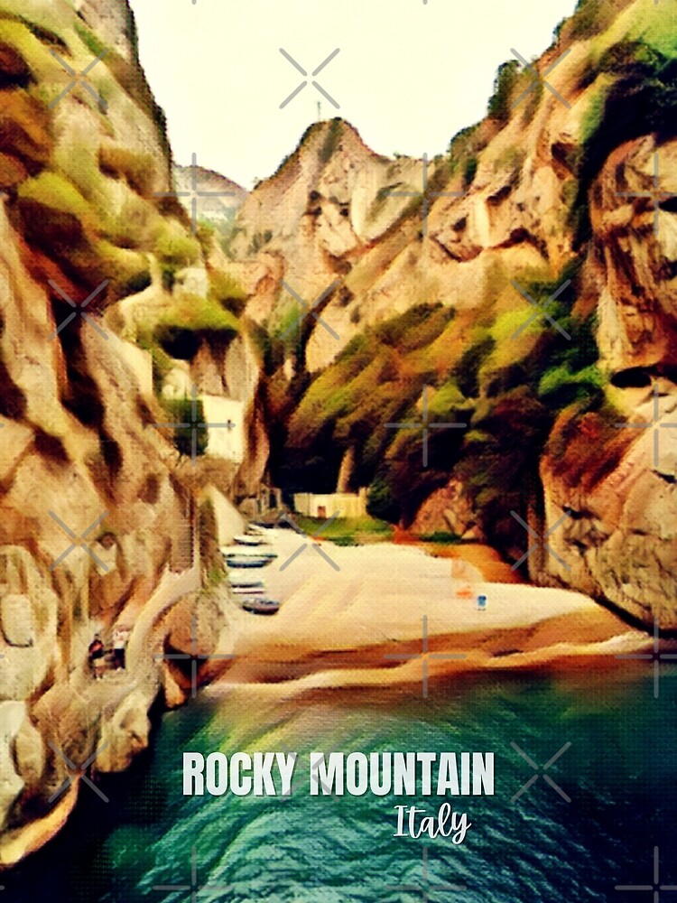 "Dolomites alps ROCKY MOUNTAIN Italy Pale Mountains | Illustration ...