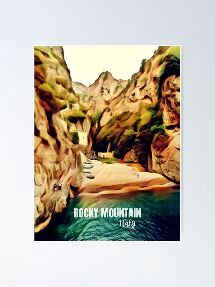 "Dolomites alps ROCKY MOUNTAIN Italy Pale Mountains | Illustration ...