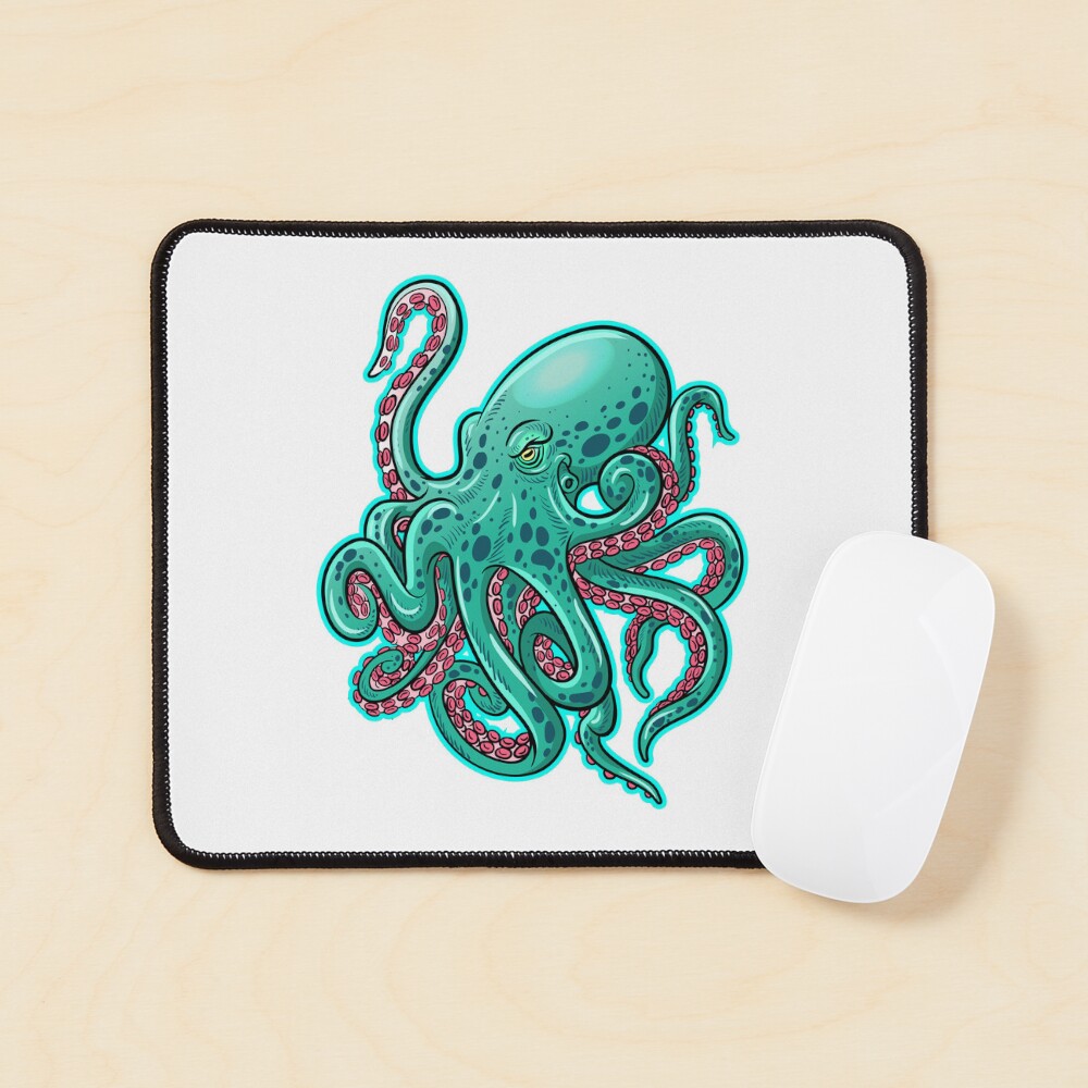 "angry octopus" Sticker by OtterFactory | Redbubble