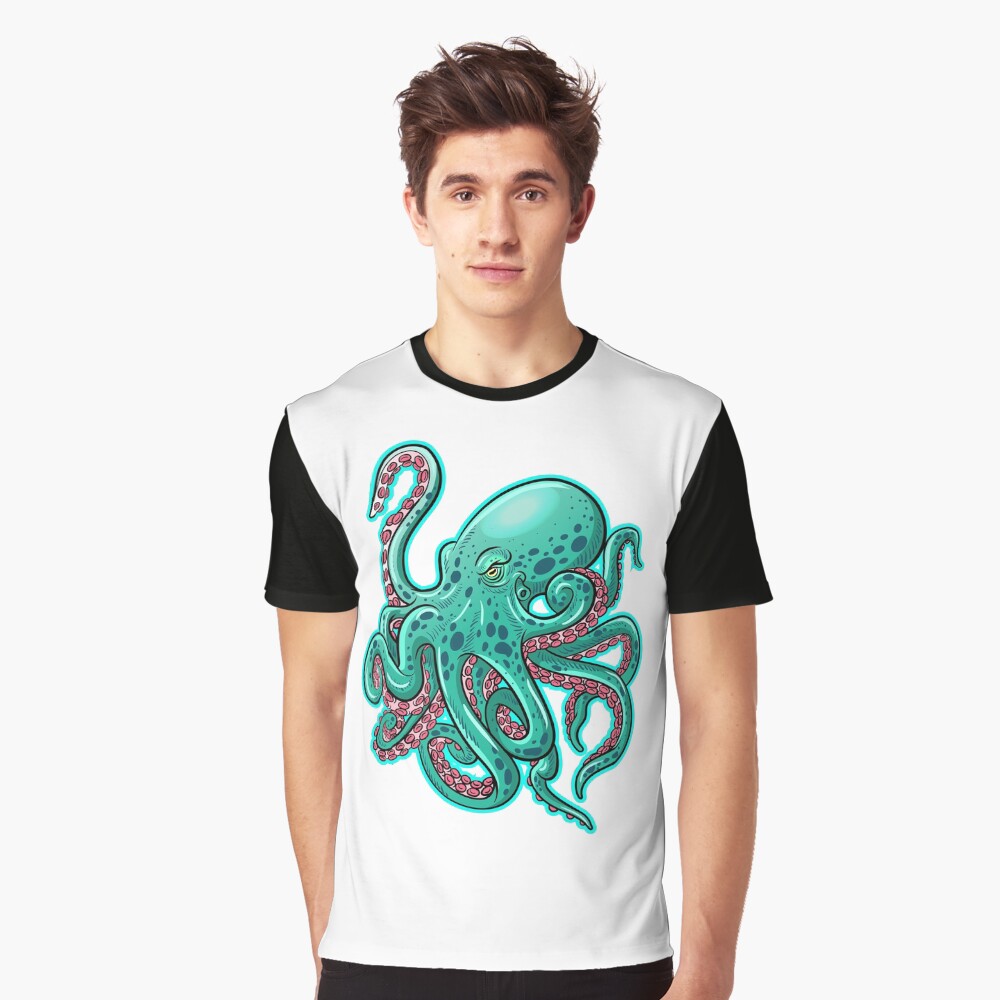 "angry octopus" Sticker by OtterFactory | Redbubble