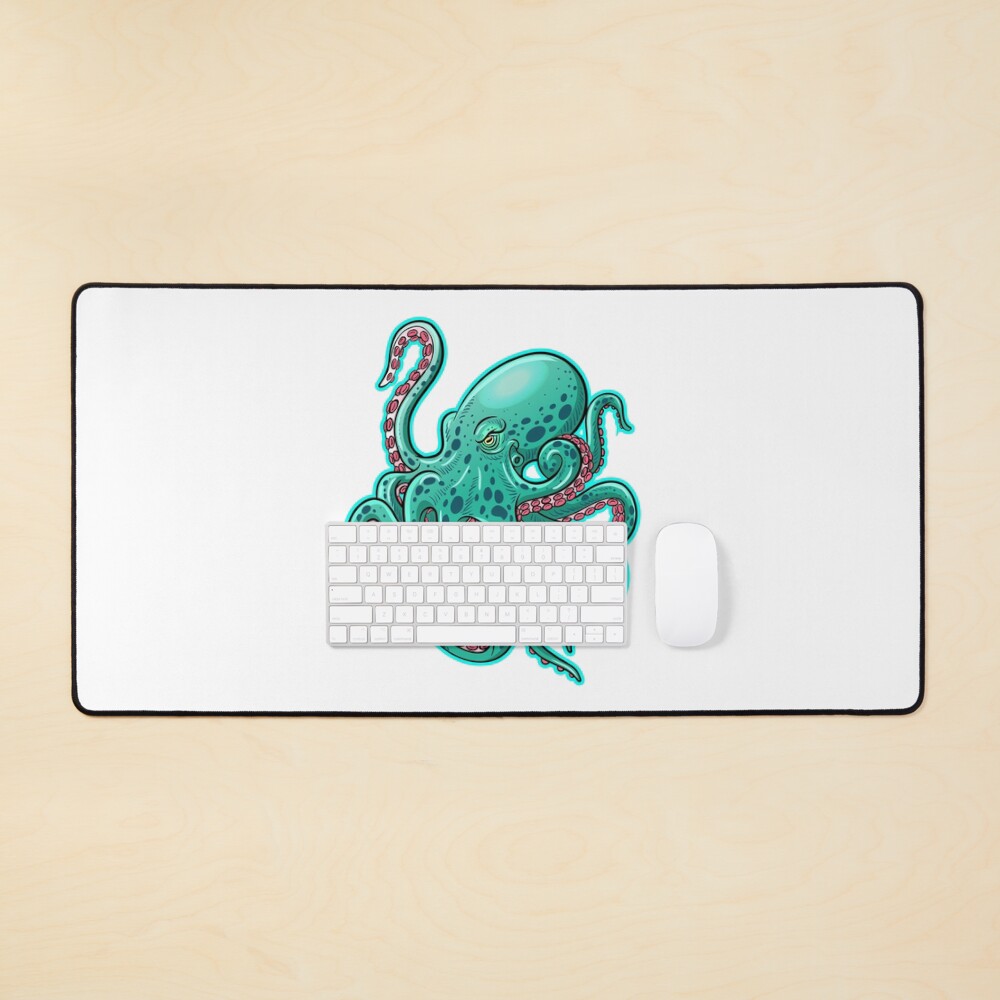 "angry octopus" Sticker by OtterFactory | Redbubble