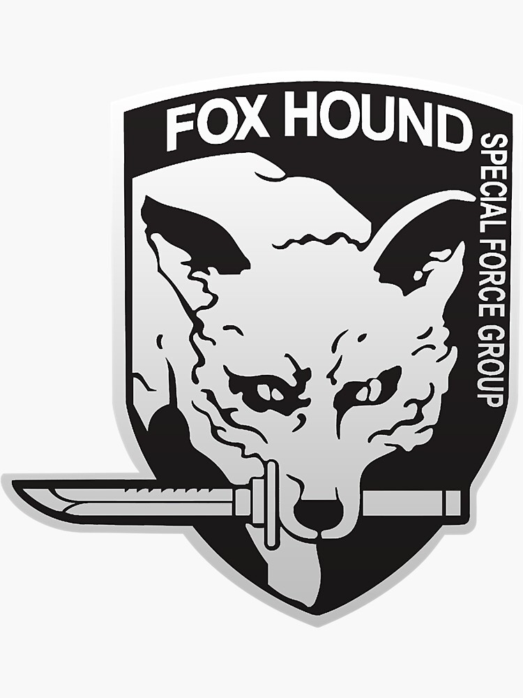 "Fox Hound Special Force Group Essential" Sticker for Sale by CodyCrum ...