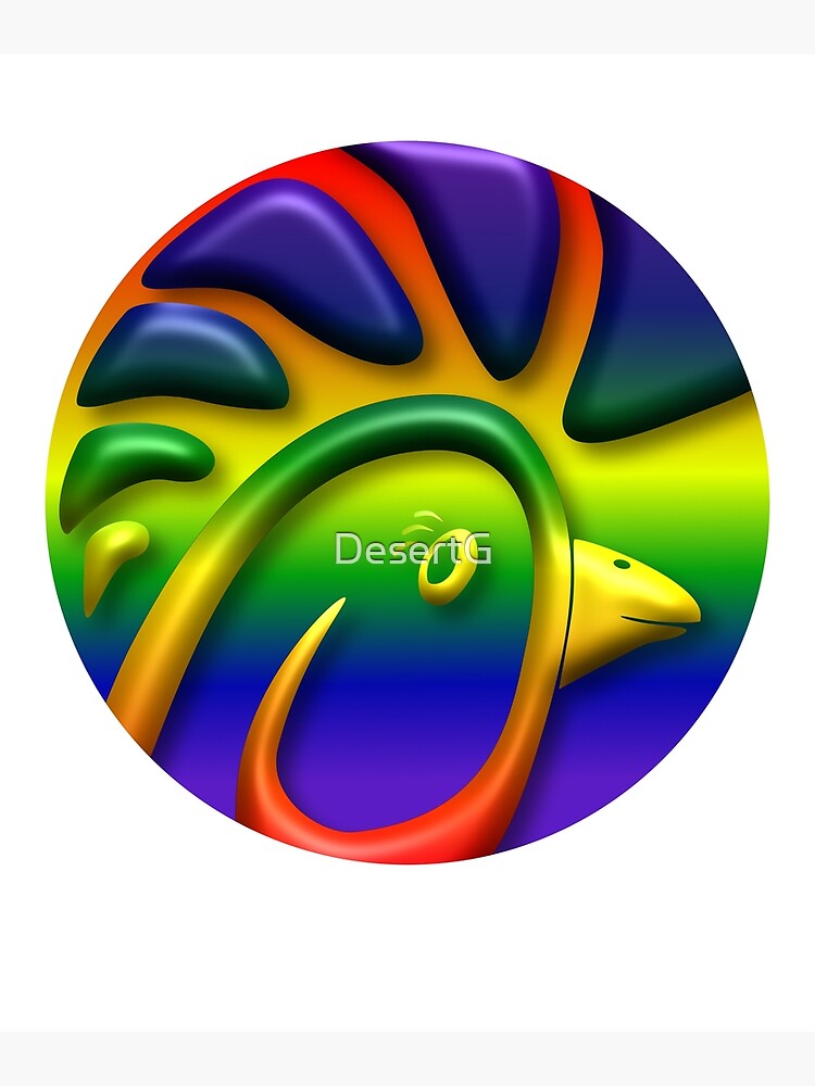 "Pride Chicken" Poster by DesertG | Redbubble