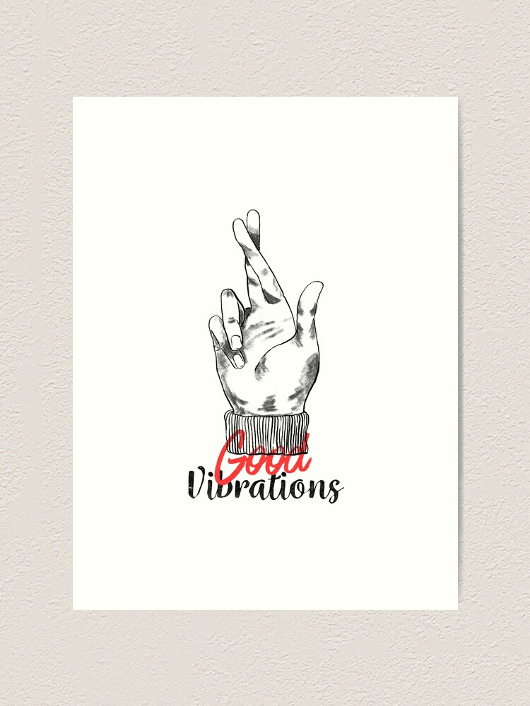 "Good Vibrations" Art Print for Sale by ilustrata | Redbubble