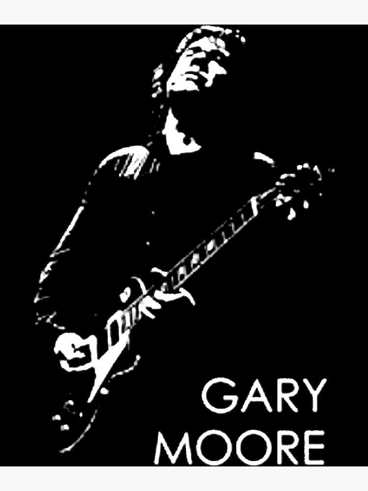 "Gary moore" Poster by CodyCrum | Redbubble