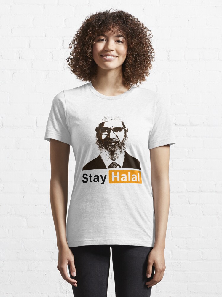 "Stay Halal Brother" T-shirt for Sale by G-Projext | Redbubble | zakir ...