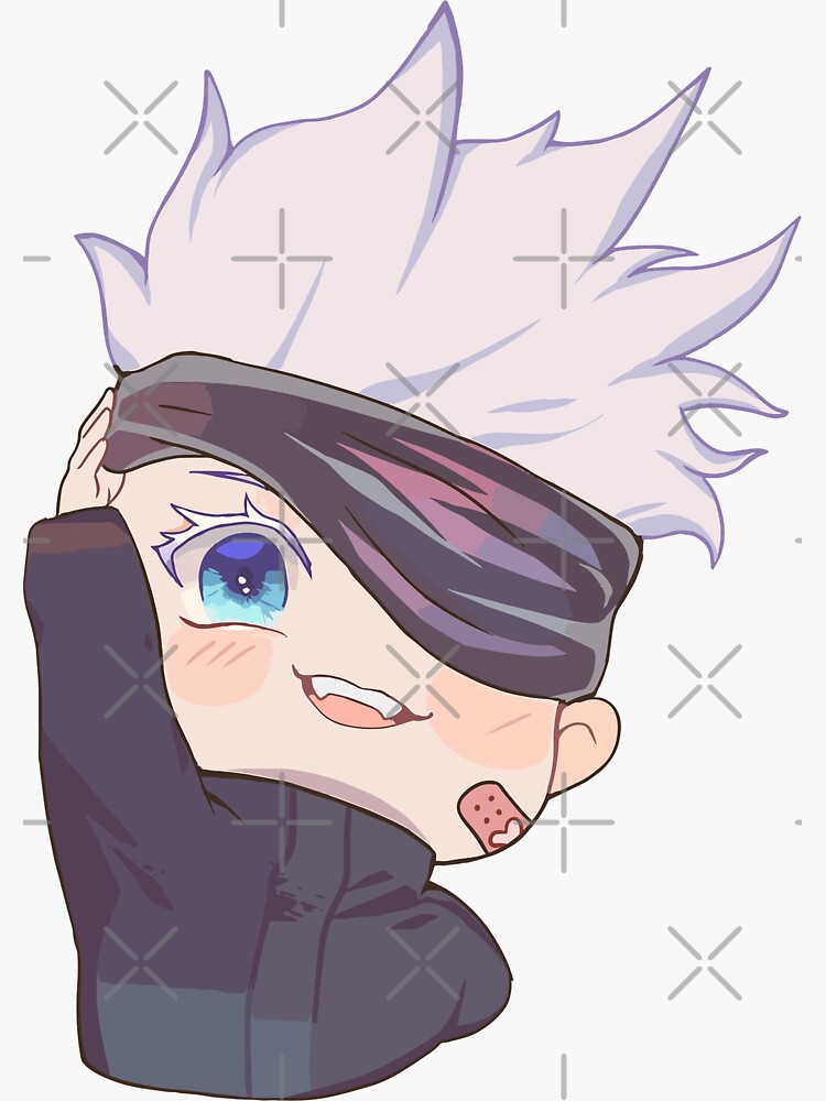 Pegatina «Gato Gojo - Jujutsu Kaisen Manga» de ipo23 | Redbubble