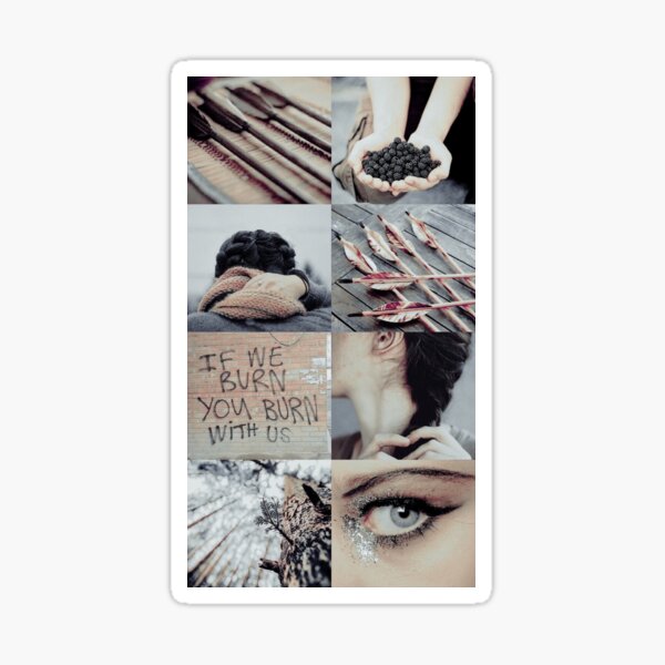 Hunger Games Stickers | Redbubble