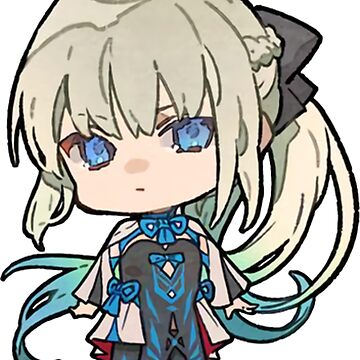 " morgan - fgo chibi " Sticker for Sale by StratusGraphics | Redbubble