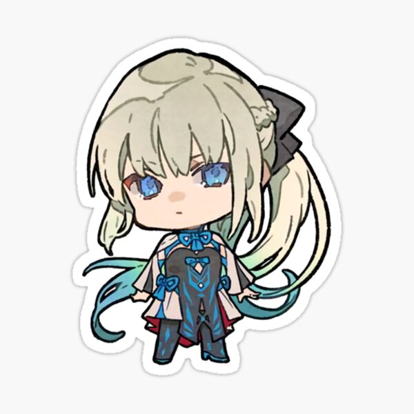 " morgan - fgo chibi " Sticker for Sale by StratusGraphics | Redbubble