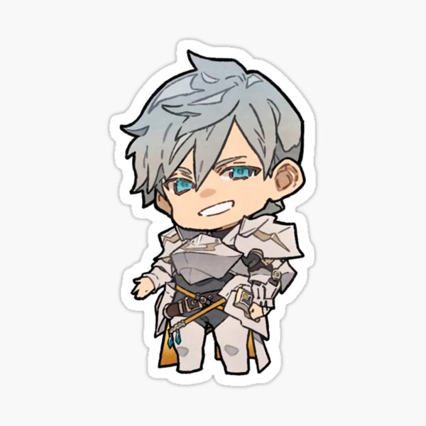 " percival - fgo chibi " Sticker for Sale by StratusGraphics | Redbubble