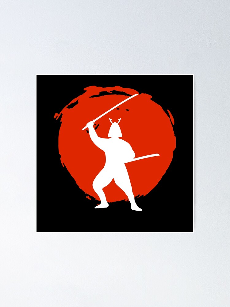 "Japanese SHADOW Warrior" Poster for Sale by Emil1993 | Redbubble