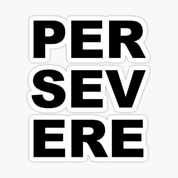 "Ketanji Brown Jackson KBJ Persevere " Sticker by jtrenshaw | Redbubble