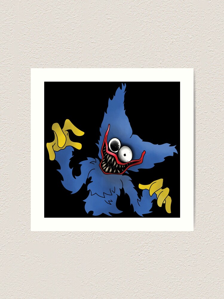 "Poppy playtime huggy wuggy creepy crazy" Art Print for Sale by ...