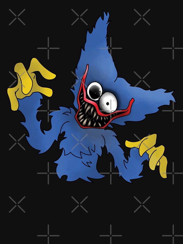 "Poppy playtime huggy wuggy creepy crazy" T-shirt by Ruvolchik | Redbubble