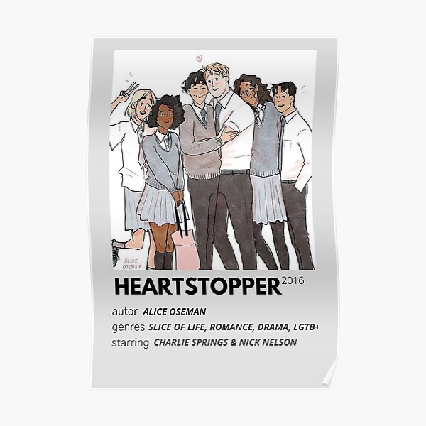 "Heartstopper" Poster for Sale by syedtahmid | Redbubble