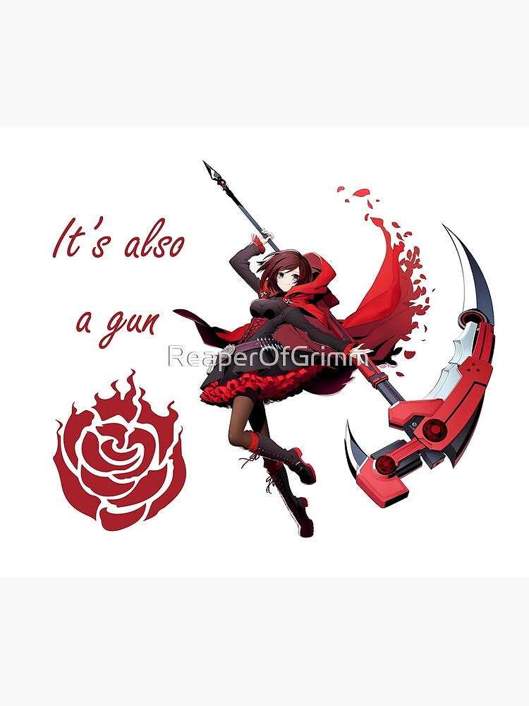 "RWBY - Ruby Rose" Poster by ReaperOfGrimm | Redbubble