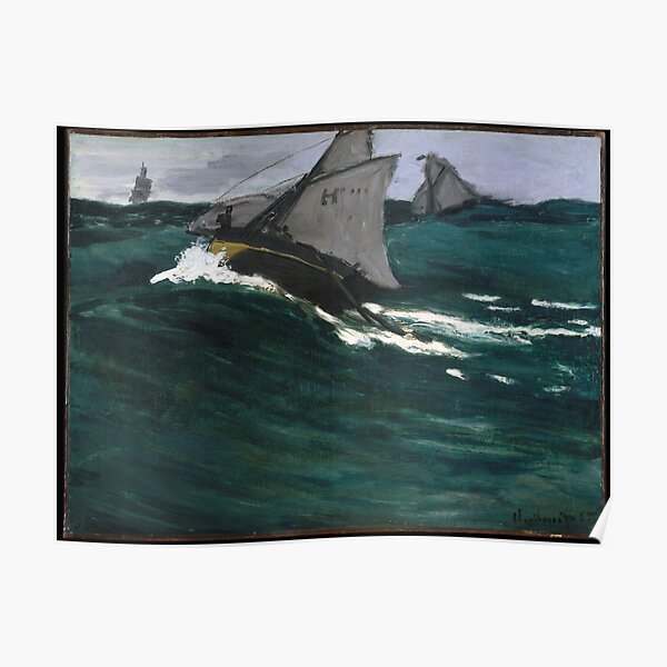 "The Green Wave" Poster for Sale by Zanimations | Redbubble