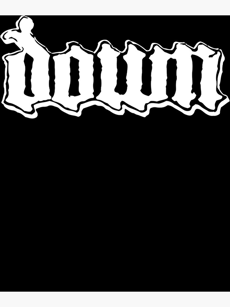 "Down Band Logo" Poster for Sale by tyrandalisha | Redbubble