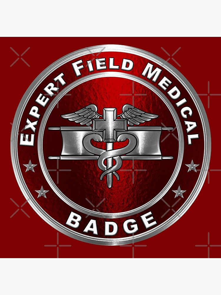 "Expert Field Medical Badge EFMB" Poster for Sale by SoldierAlways ...