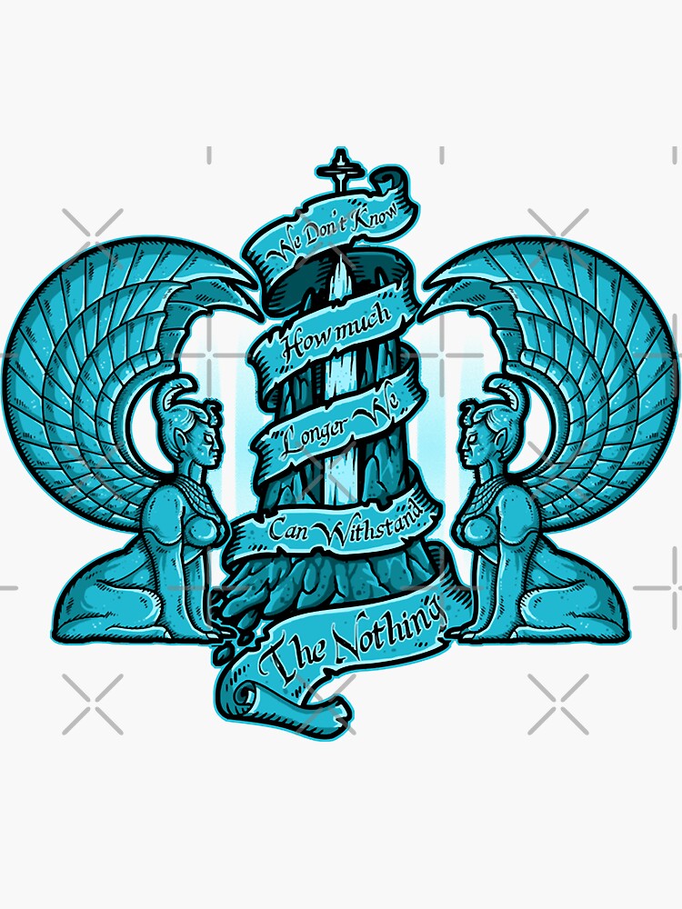 "Birthday Gift Northern Oracle Retro Wave" Sticker by MarisolSchultz ...