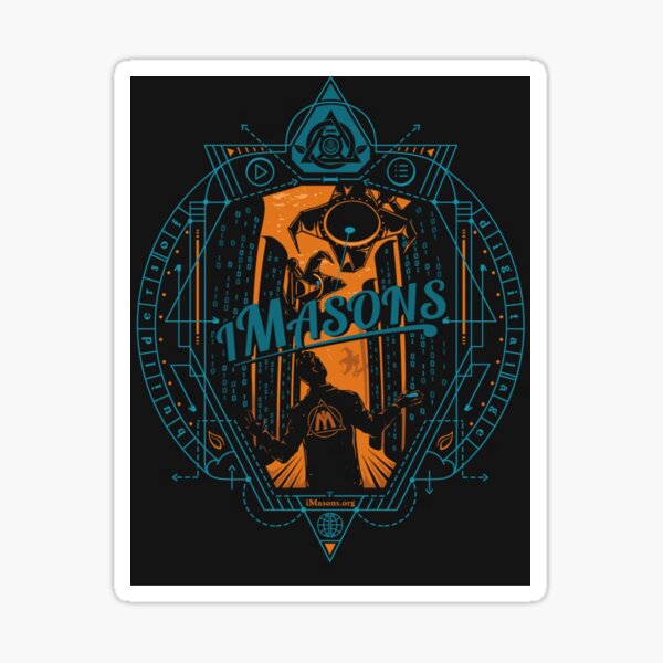 "Mason" Sticker by AbdaliDesigns | Redbubble