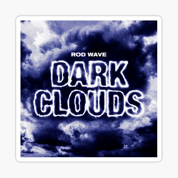 "dark clouds" Sticker for Sale by sigrunlor | Redbubble